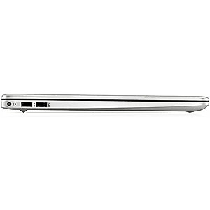 HP 2022 Newest 15.6 HD Micro-Edge Laptop，8-Cores AMD Ryzen 7 5700U(up to 4.3GHz), 16GB DDR4 RAM, 512GB PCIe SSD, Full-Size KB, WiFi 6, Bluetooth 5.2, HDMI, Windows 11, Silver, w/ 3in1 Accessories