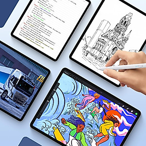 Stylus Pen for iPad 2018-2024, 2X Fast Charge iPad Pencil 2nd Generation Compatible with Apple iPad Pro M4/ Pro 12.9"(6/5/4/3)/ Pro 11"(4/3/2/1), iPad Mini 6/5, iPad Air (M2/5/4/3), iPad (10/9/8/7/6)