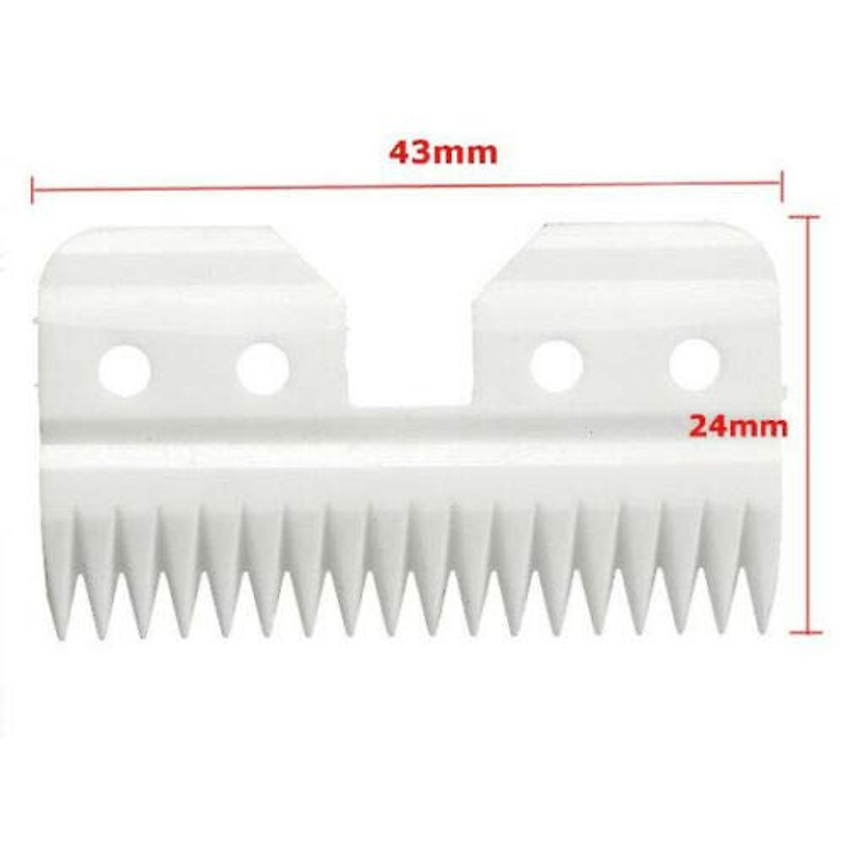 Fast Feed Ceramic Blades, Fast Feed replacement blade, Fast Feed Ceramic cutters compliable with Oster fast feed clipper