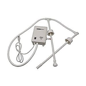 LIYUAN Bottle Water Dispensing System with Double Inlets 5 Gallon Water Jug Pump 5Gal Electric Water Dispenser Automatic Refrigerator Ice Maker Water Dispenser Pump for Home and Kitchen