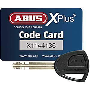 ABUS U-Lock Granit XPlus 540, Bike Lock with XPlus Cylinder, High Protection Against Theft, ABUS Security Level 15, Black/Grey