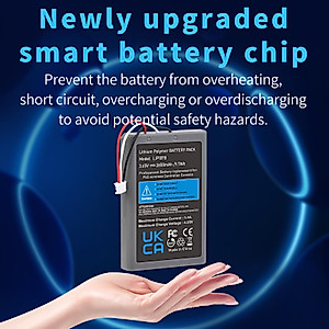 Pickle Power PS5 Controller Battery 2 Pack, 2650mAh LIP1708 Battery for Sony PS5 PlayStation 5 DualSense CFI-ZCT1W Wireless Controller