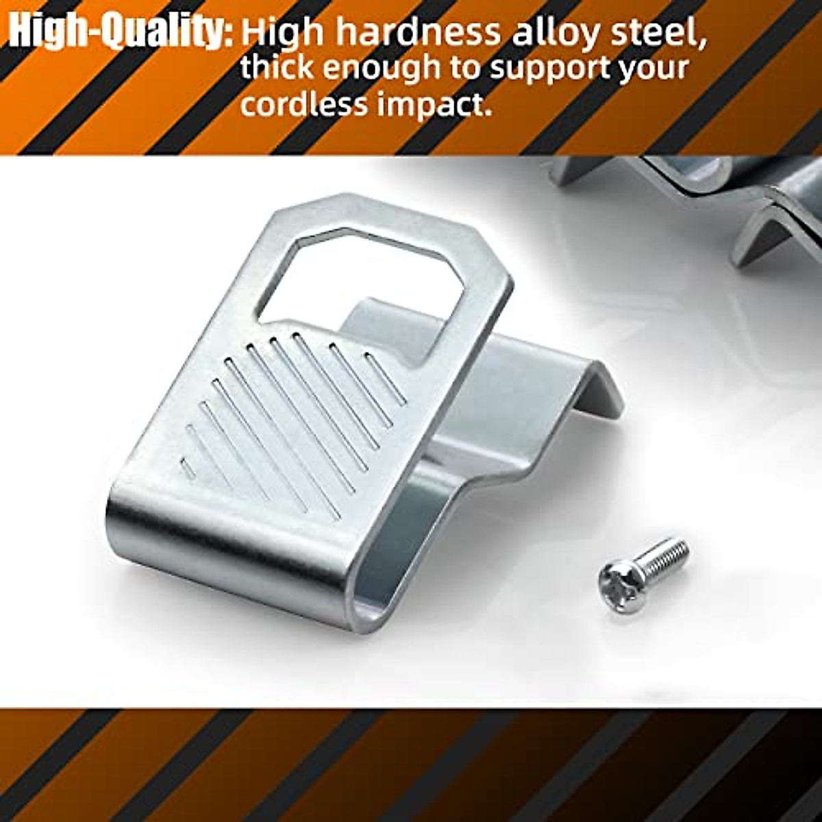 Replacement for Craftsman Cordless Drill Belt Clip - Power Tools Replacement Parts N597001 (4 Pack)