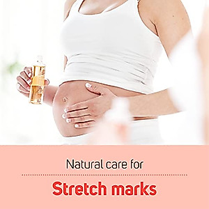 Care Science Stretch Marks + Scars Skin Care Body Oil, 5 OZ | For C Section Recovery, Scars, Stretch Marks, Hair, Aging, Dehydrated Skin | Natural Ingredients, Vitamin E Oil, Olive Oil, Coconut Oil
