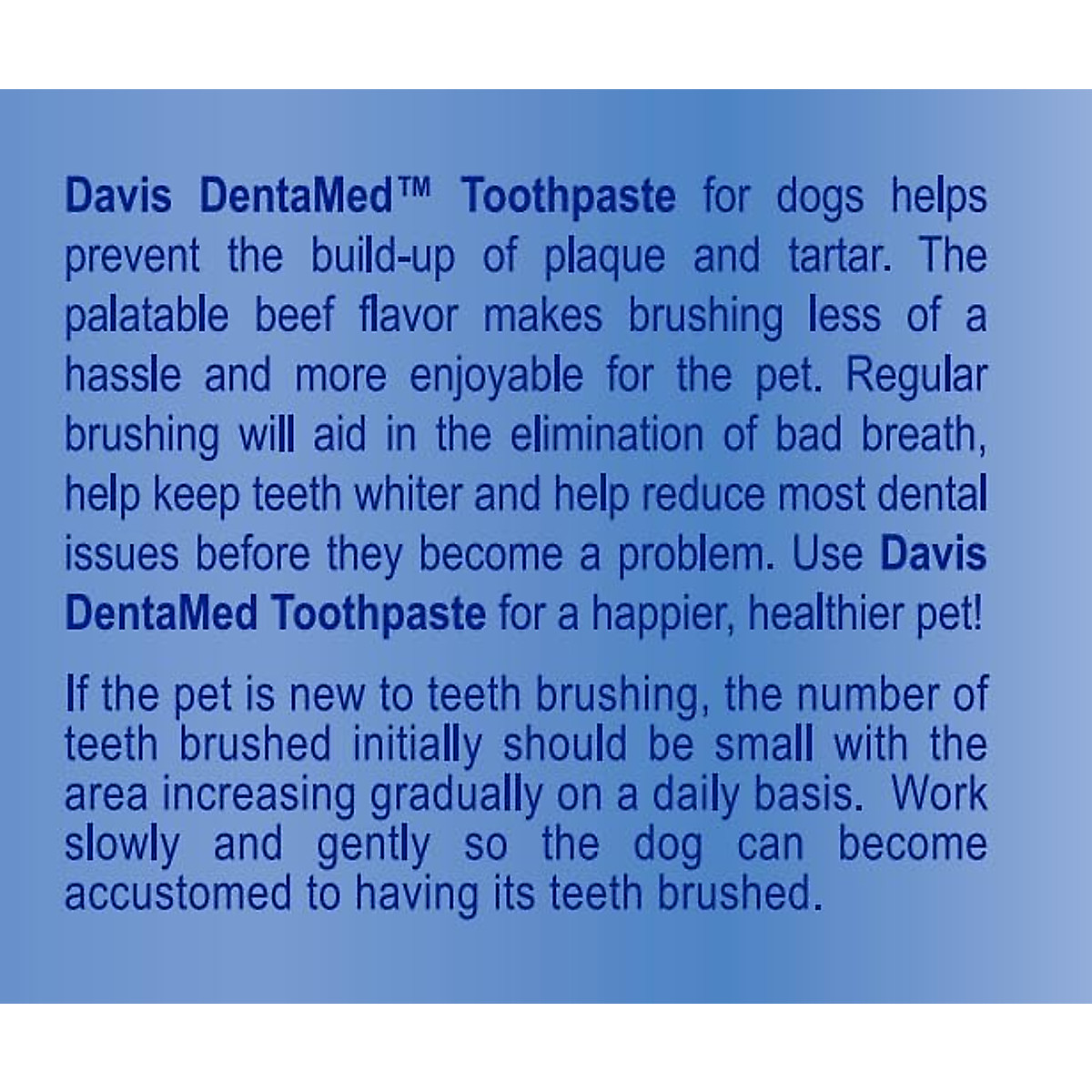 Davis Manufacturing DentaMed Toothpaste (DT4.5)