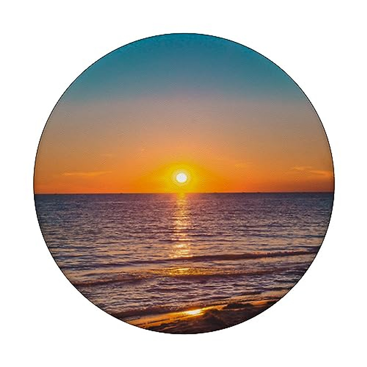 Sunset Beach Ocean PopSockets Standard PopGrip