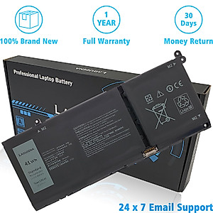 LAQUEENA G91J0 Laptop Battery Compatible with Dell Latitude 3320 3330 3420 3520 Inspiron 3510 3511 3515 3520 3525 3530 5320 5330 5410 5415 5418 5518 5430 5435 7415 7420 2-in-1 Vostro 5625 5620