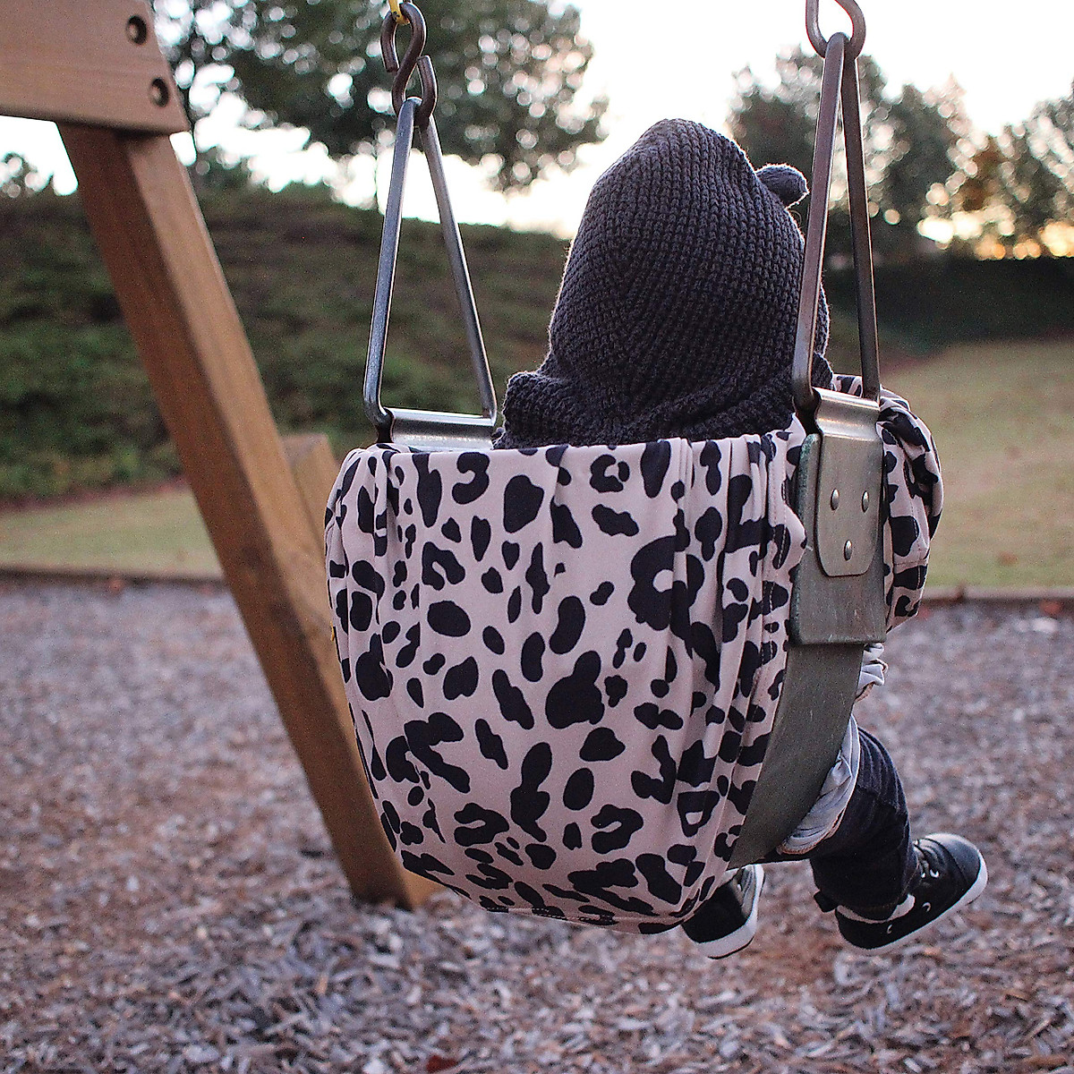 Nursing Cover Carseat Canopy-Multi-USE Soft Stretchy Car Seat Covers for Nursing Scarf, Breast Feeding, High Chair, Shopping Cart Cover, Park Swing, Changing Table Cover-Girl or Baby Boy-Cheetah Print