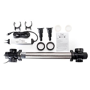 Jebao STU Stainless Steel UVC Clarifier (75-watt)