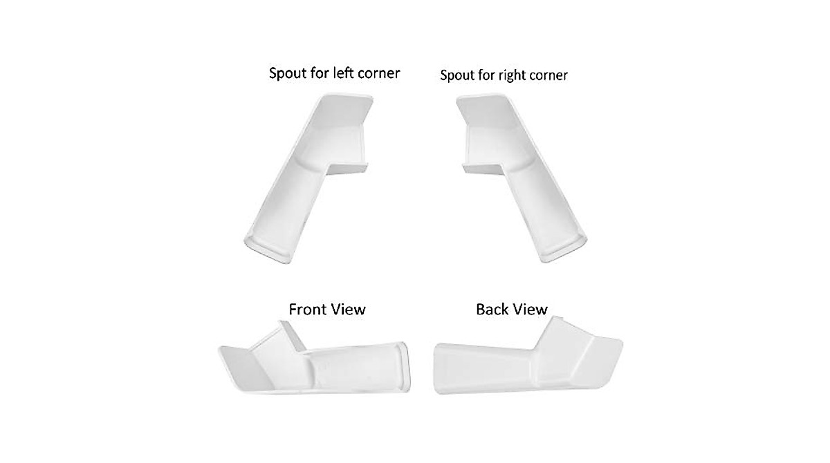 Premium RV Gutter Spouts - Easy Rainwater Management