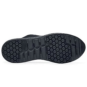 Shoes for Crews Everlight, Men's Non Slip, Breathable, Lightweight, Lace-Up,Water Resistant Work Shoes, Size 10.5 Wide Black