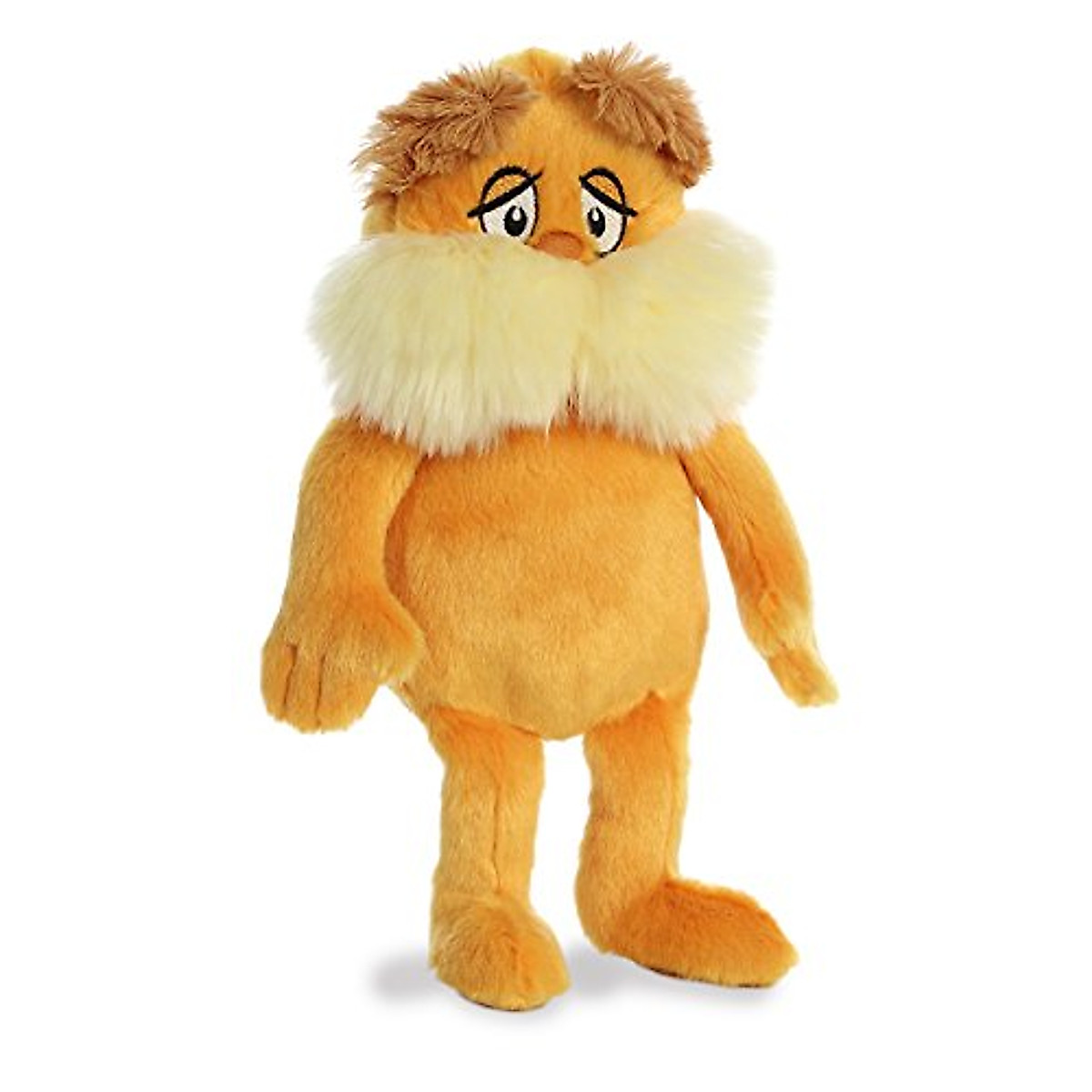 Aurora® Whimsical Dr. Seuss™ The Lorax Stuffed Animal - Magical Storytelling - Officially Licensed - Orange 12 Inches