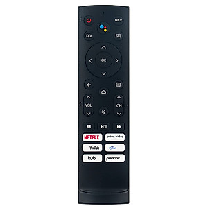 ERF3A90 Replacement Voice Remote Control Commander fit for Hisense Smart TV 75A66FUA 65A53FUA 50A53FUA 43A53FUA 65A66FUA 55U7G 75U7G 65U7G 65U6K 55A76K 55U6K 75U6K 75A76K