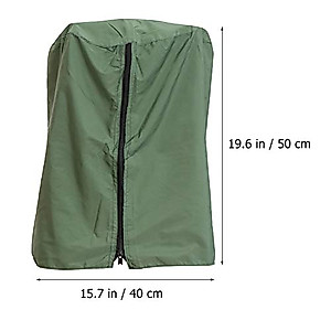 Balacoo Small Bird Cage Covers - Parrot Cage Protective Cloth Windproof Waterproof Shield Guard Classic Round Dome Top for Small Bird Cage
