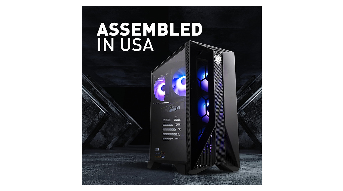 MSI Aegis ZS Gaming Desktop: Ryzen 7 7700, RTX 4060 PC