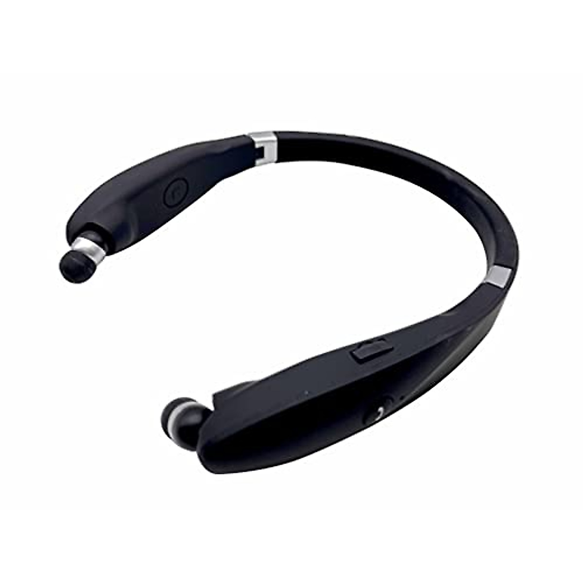 Rhino Foldable Retractable Wireless Headset Headphone Sport Neckband Earbuds