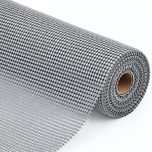 BAKHUK Grip Shelf Liner, Non-Adhesive 12 Inch x 25 Feet Cabinet Liner Durable Organization Liners for Kitchen Cabinets Drawers Cupboards Bathroom Storage Shelves (Gray)