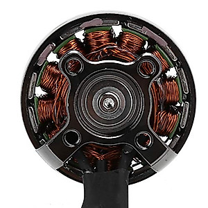 Drfeify RC Drone Motor, RC Metal Drone Motor Professional Plus Thread Motor Accessory Set for Racing RC Drone(1500KV)