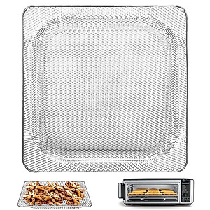 Air Fryer Basket for Ninja Foodi SP101 Digital Air Fryer Countertop Oven, 13.5 * 13.3'' Steel Wire Rack Accessorie Tray for Ninja Foodi SP100, SP101B1, SP101C Convection Oven, Dishwasher Safe