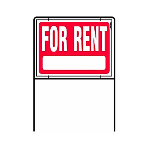 For Sale Real Estate Sign with Metal Frame - 24" x 36"