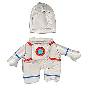 Yolispa Dog Costume Cute Funny Stylish Loose Pet Astronaut Costume Cat Astronaut Outfit Pet Clothes for Christmas Party Halloween Party Daily Wearing(S)