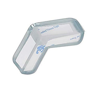 WOIWO 10PCS Clear Soft Corner Protectors Furniture Corner Edge Safety Bumpers with Adhesive by Agolds (Triangle Shaped)
