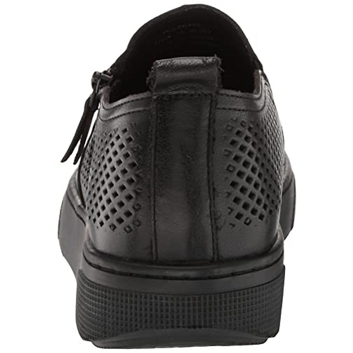 Propét Womens Kate Sneaker, Black, 8 Wide US