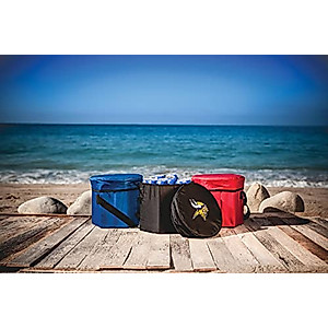 Black Minnesota Vikings 12 Quart Bongo Cooler