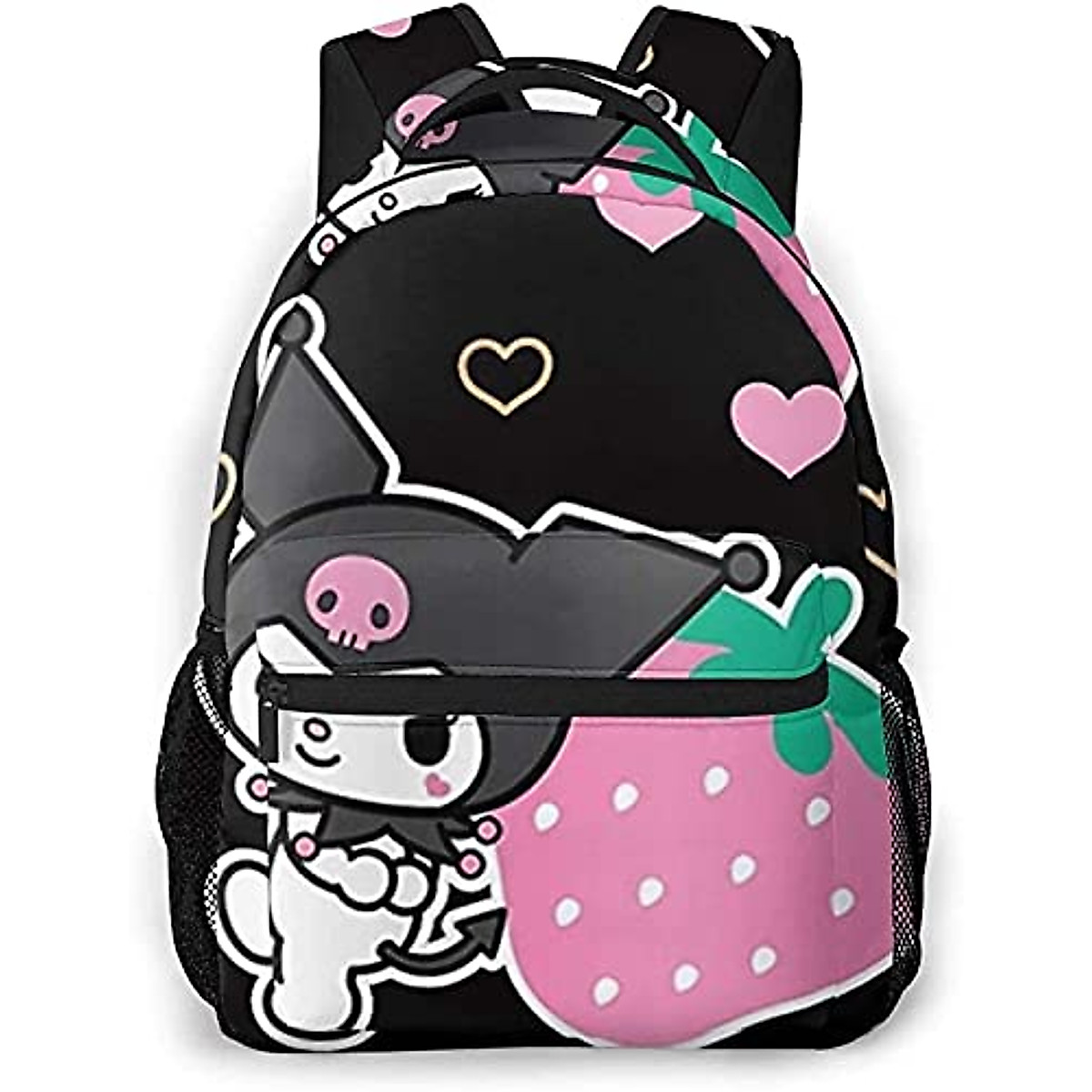 My Mel_ody And Kuromi Backpack Laptop Travel backpacks Durable Waterproof for School College Student