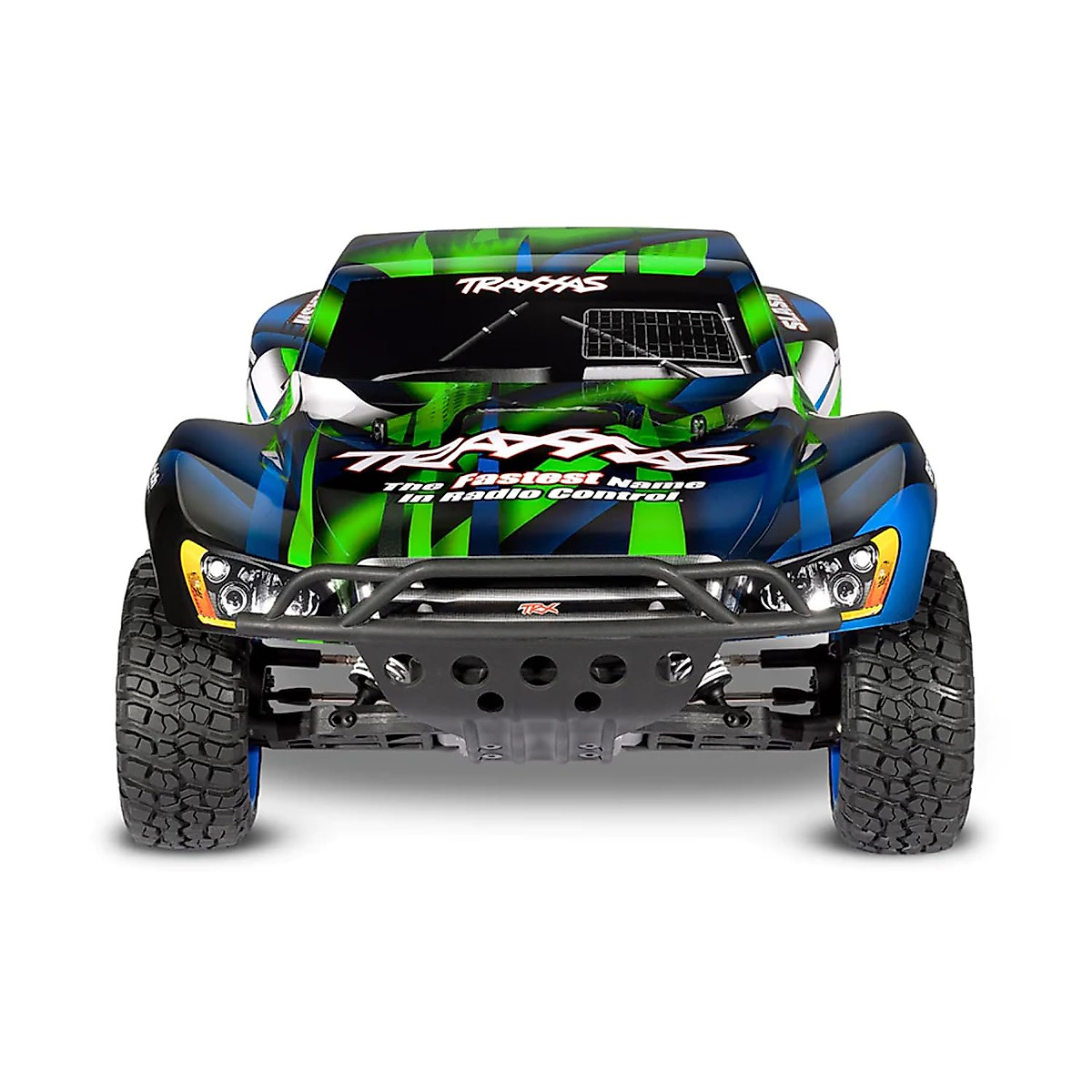 58034-1 - Slash: 1/10-Scale 2WD Short Course Racing Truck. Ready-to-Race with TQ 2.4GHz Radio System and XL-5 ESC (FWD/rev). Includes: 7-Cell NiMH 3000mAh Traxxas Battery