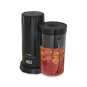 Mr. Coffee 2-Quart Iced Tea & Iced Coffee Maker, Black