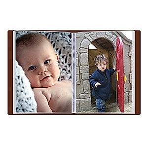 Pioneer Photo Albums I-46B/O 36-Pocket Baby Owl Designer Photo Album, Green