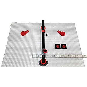 Creator's Ultra Beetle Bits Everything Glass Cutting System - Complete with 6-Pack Waffle Grids and Push Button Flying Beetle Glass Cutter Included - Made in The USA