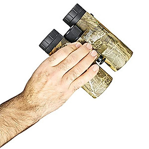 Bushnell Powerview 10x42 BoneCollector Binoculars, Adult Binoculars for All Purpose Use in Realtree Edge Camo