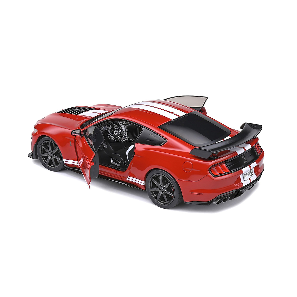 solido S1805903 Ford 1:18 Mustang GT500-Red, Multicolored