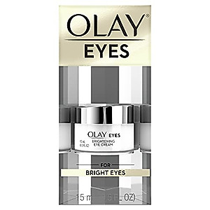 Olay Vitamin C Brightening Eye Cream to Help Reduce Dark Circles, Brightening Cream, 0.5 Fl Oz