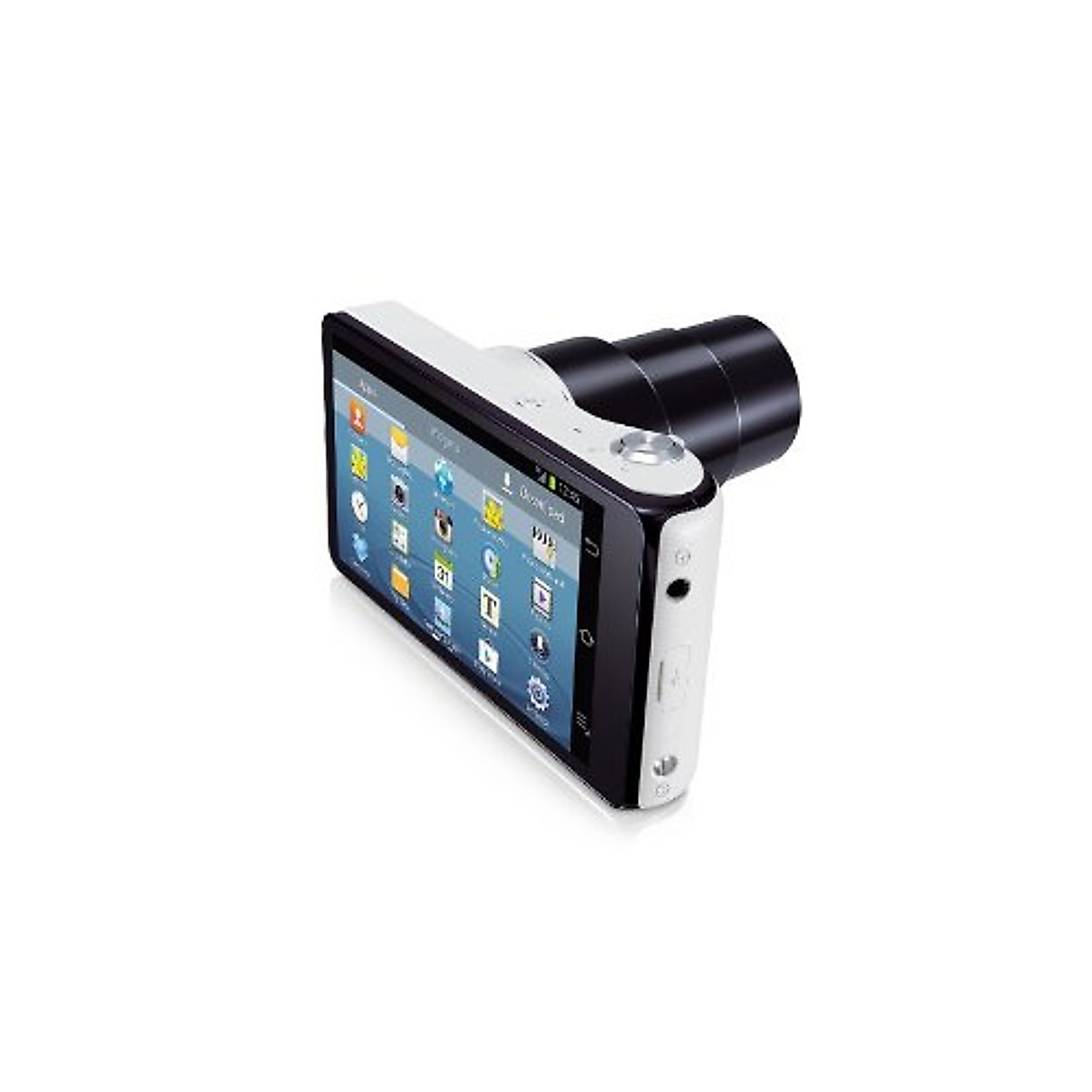 Factory Unlocked Samsung Galaxy Camera EK-GC100 8GB White, Android OS, v4.1 (Jelly Bean) 3G Unlocked HSDPA 850 / 900 / 1900 / 2100 (International Version - No Warranty)