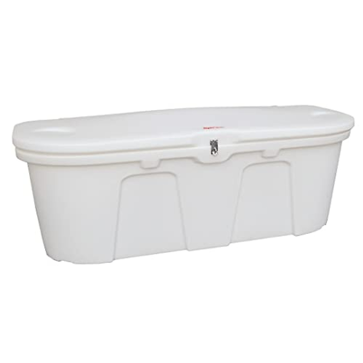 TAYLOR MADE 123650 Stow N' Go Poly Dock and Patio Storage Box - 43" L x 21" W x 36" H, Classic White