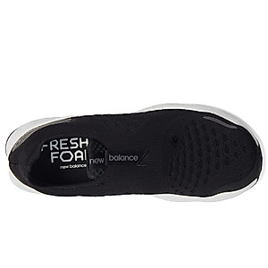 New Balance Women's Fresh Foam X 1080 Unlaced V1 Running Shoe, Black/White, 8 Wide