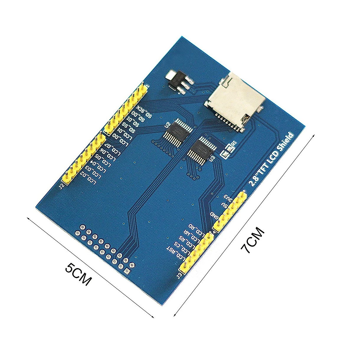 qiguch66 Touch Screen Module 2.6-inch RGB 65K Circuit Card 240 x 320 TFT LCD Module for Microcontroller