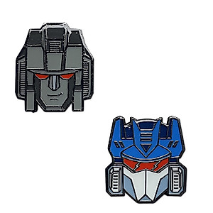 Transformers Decepticons Soundwave and Starscream 2 Pack Enamel Pin Set