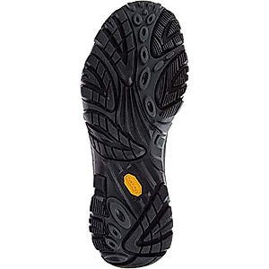 Merrell Men's Moab Adventure Lace Waterproof Hiking Shoe, Black, 11 M US