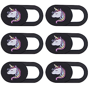 SOLUSTRE Computer Camera 6pcs Computer Covers Adhesive Stickers Privacy Laptop Camera Phone Webcam Tablet Accessories Multi- Functional Functional Multi- Computer Stickers