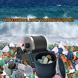 3 LBS Refill Plastic Pellets Rock Tumbling Media for Rock Tumbler, Rock Polisher, Stone Tumbler, Protect and Cushion Fragile Stones and Reduce Tumbling Noise,Get Better Result