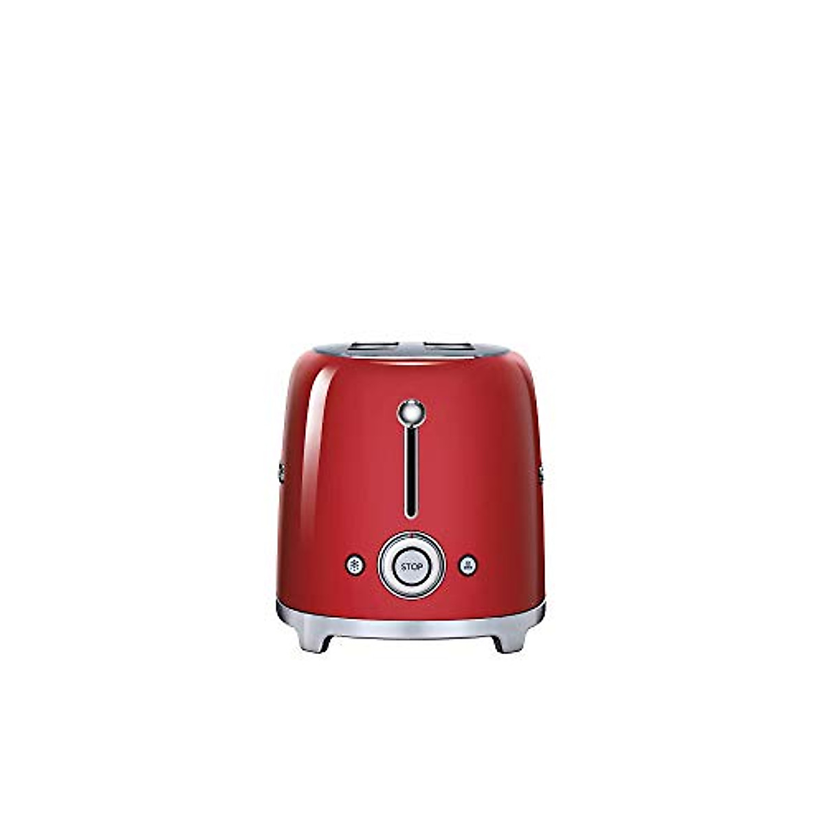 SMEG TSF02RDUS 50's Retro Style 4 Slice Toaster, Red