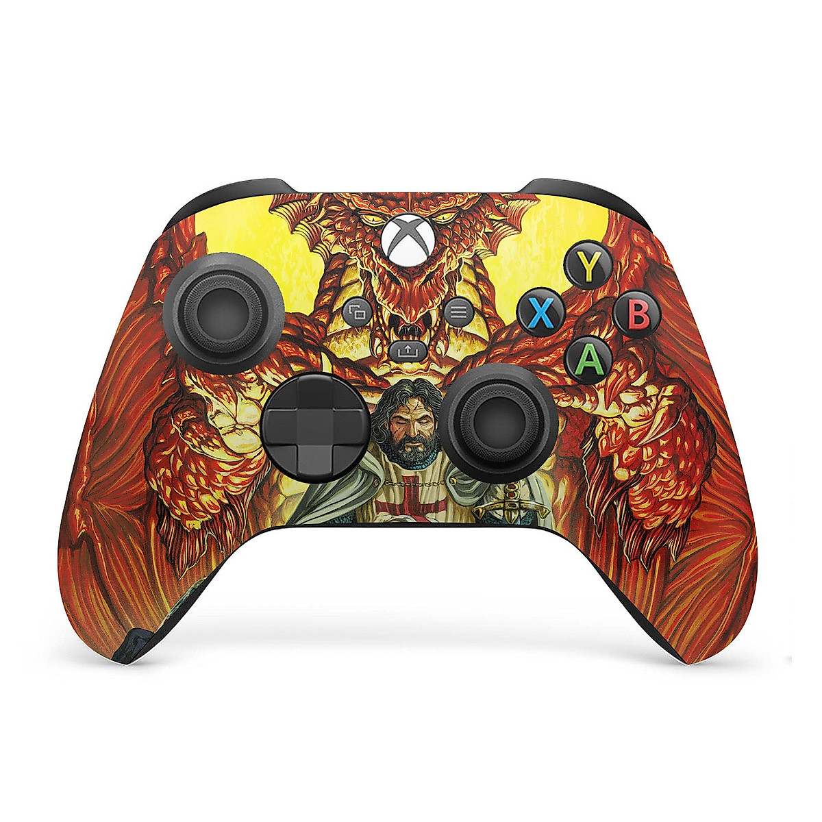 Head Case Designs Officially Licensed Ed Beard Jr Knight Templar Friendship Dragons Vinyl Sticker Gaming Skin Decal Cover Compatible with Xbox Series X Console and Controller Bundle