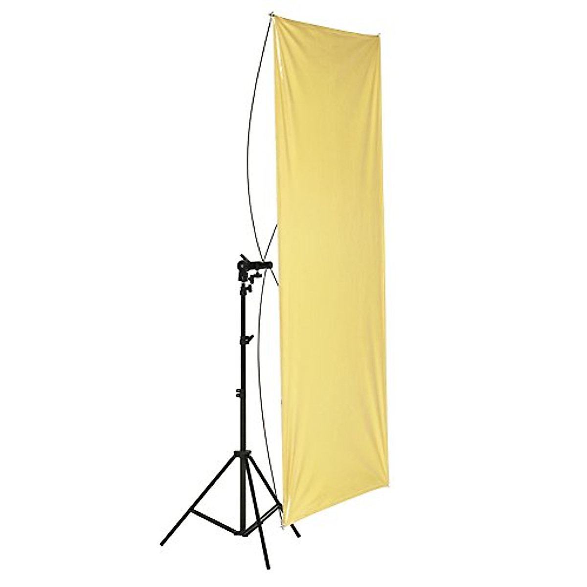 Neewer 35" x 70"/ 90 x 180cm Photo Studio Gold/Silver & Black/White Flat Panel Light Reflector with 360 degree Rotating Holding Bracket and Carrying Bag