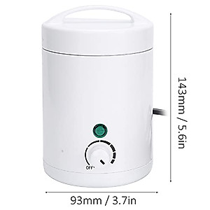 Mini Multi-Purpose Wax Warmer for Hair Removal - Paraffin Wax Pot for Home or Salon Use (for Women & Men) - Roll-On Waxing Warmer Machine