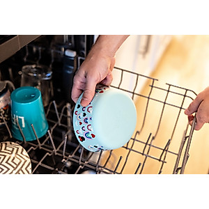 Simple Modern Silicone Bowl for Baby, Toddler | Feeding Supplies Baby Food Bowls Dinnerware Dishes for Kids | Microwave Safe | Bennett Collection | Almond Birch