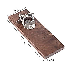 Gifts for Men Dad, Wall Mounted Magnetic Bottle Opener, Unique Beer Gift Ideas for Him Boyfriend Husband Grandpa Uncle, Cool Gadgets Christmas Stocking Stuffers, Birthday Housewarming Anniversary